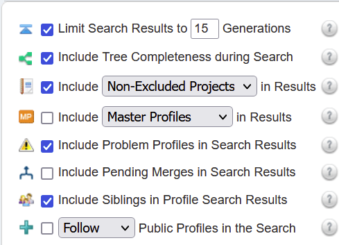 how do I get Geni to show me relatives from the other side of my family ...